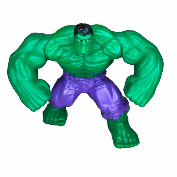 Toys | Marvel Heroes Hulk 2 Large Figure Mcdonalds Happy Meal Toy 4 ...